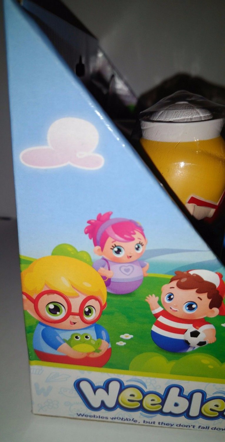 Weebles Winston & Wobbly Boat New in Box