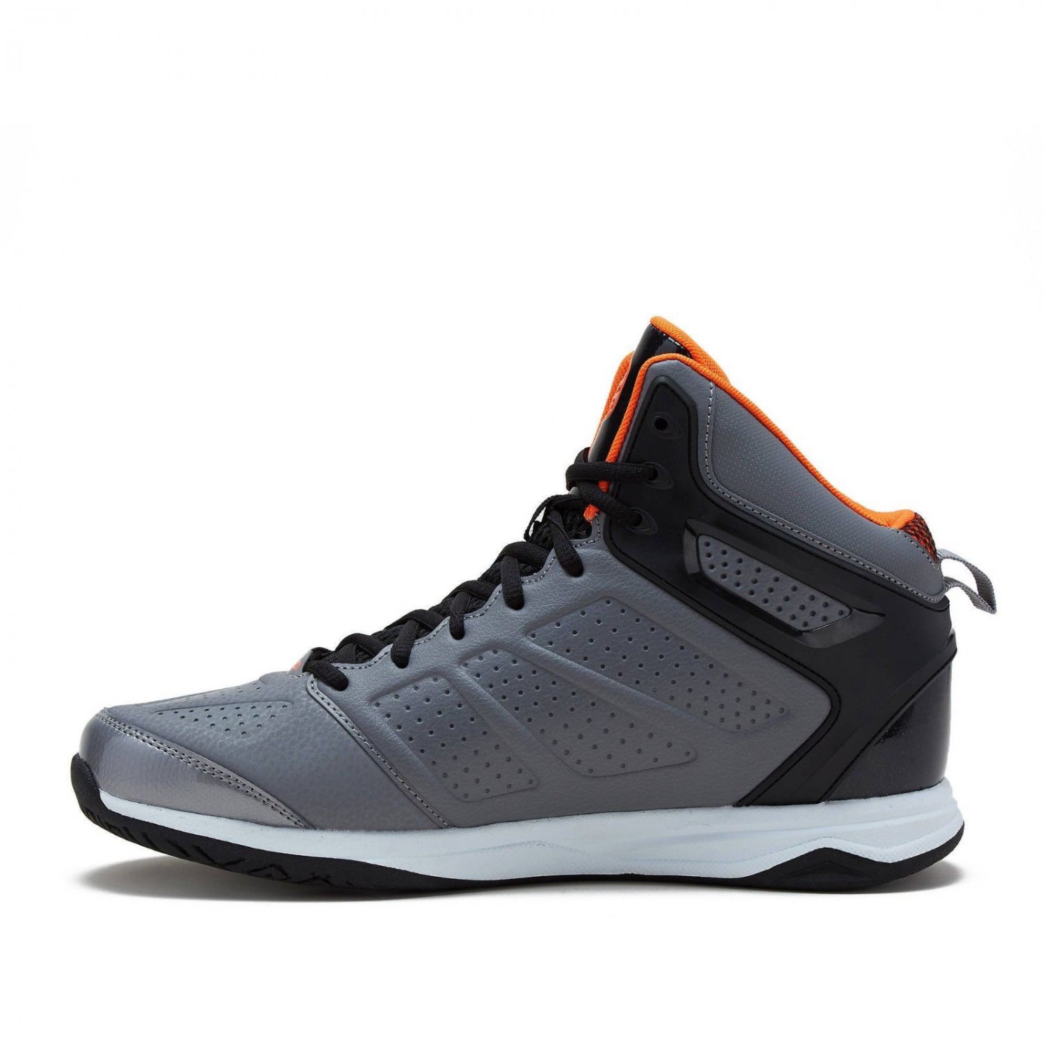 And1 Men's Guard Grey/Orange Athletic Shoe Sizes 9 & 13