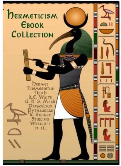 Emerald Tablets of Thoth Atlantean Hermeticism Hermetics Occult 100 Ebook Set DD