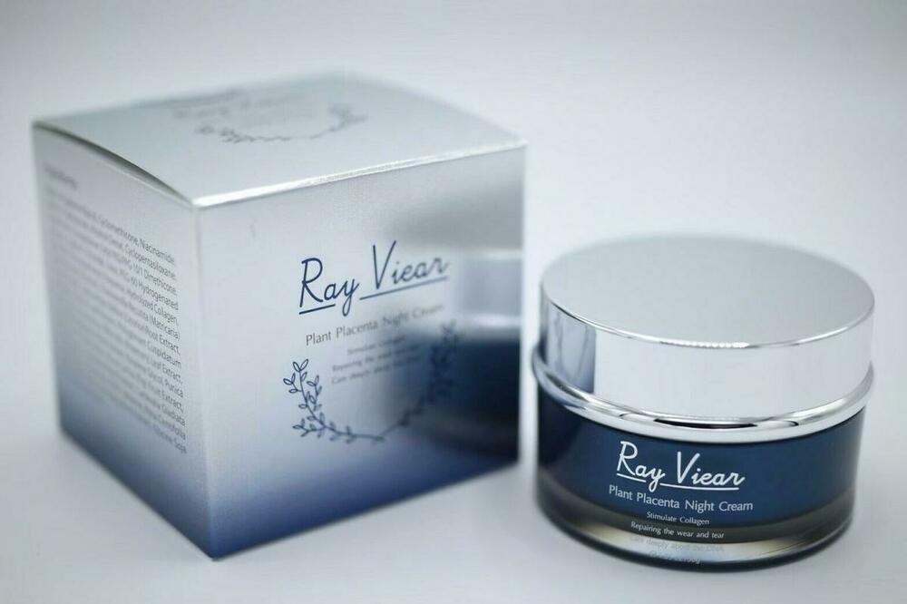 1 Bottle Ray Viear Plant Placenta Night Cream Organic plant extracts