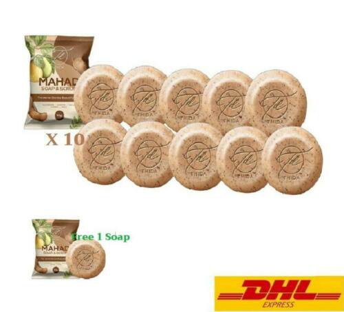 10X Mahad Soap Scrub Brightening Reduce Dark Spots Face Body Beautifu