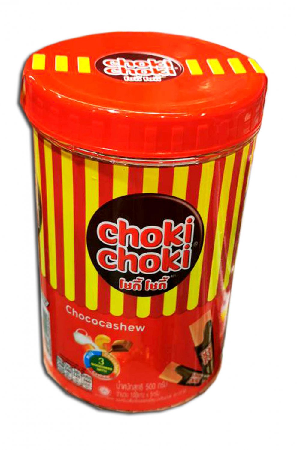 Choki Choki Chocolate Cashew Sticks (100 Sticks) 500 g.