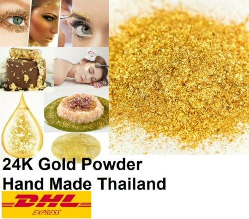 Pure Gold Powder 24K For mixing cosmetics Enhance the skin\s work