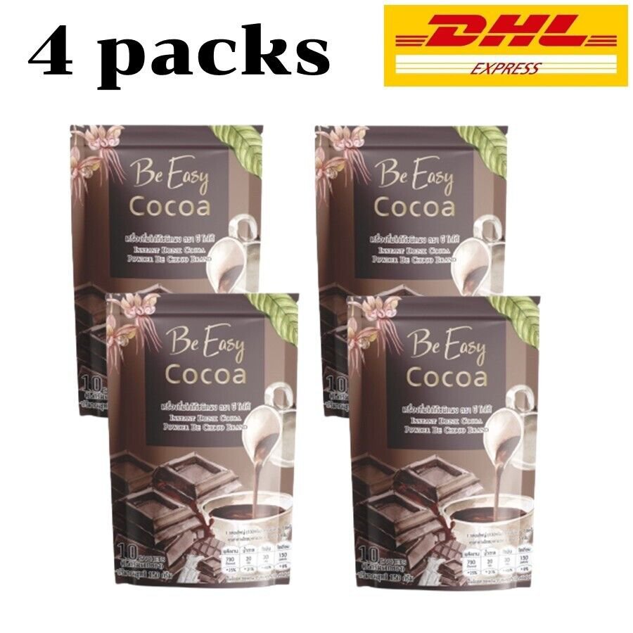 4 x Be Easy Cocoa Instant Cocoa Powder Ready Diet Drink Weight