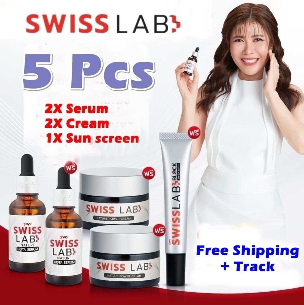 Set Swiss Lab Cream Bota Serum Sun Screen SPF50 Nourish S