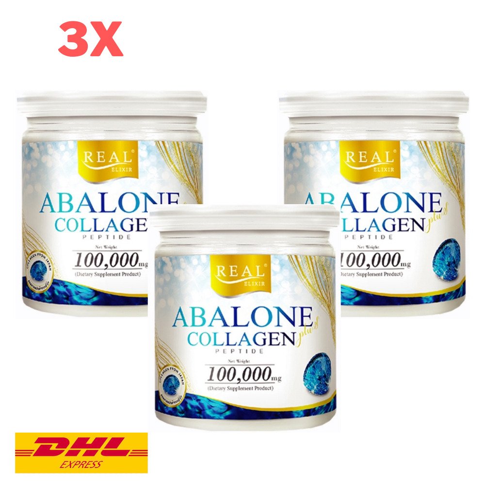 3x Abalone Collagen Powder Real Elixir Joints Nourish Skin Younger He