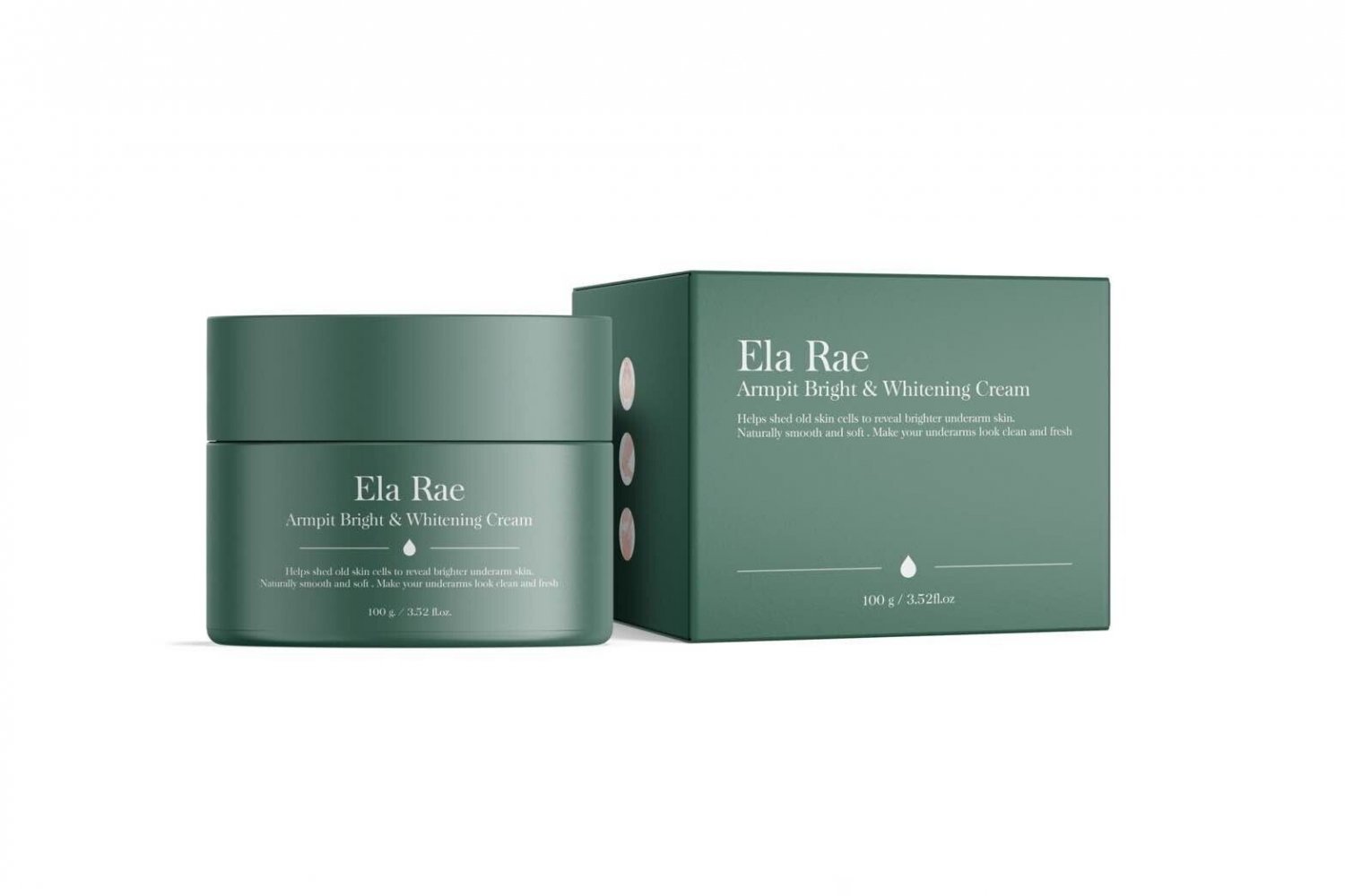 ELA RAE Armpits Nourish Skin Brightening Cream Reduce Dark Spot Elbow