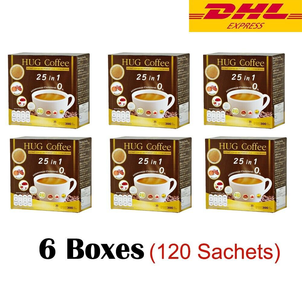 Hug Coffee Mix 25 in 1 Instant Powder Arabica Weight Control Care