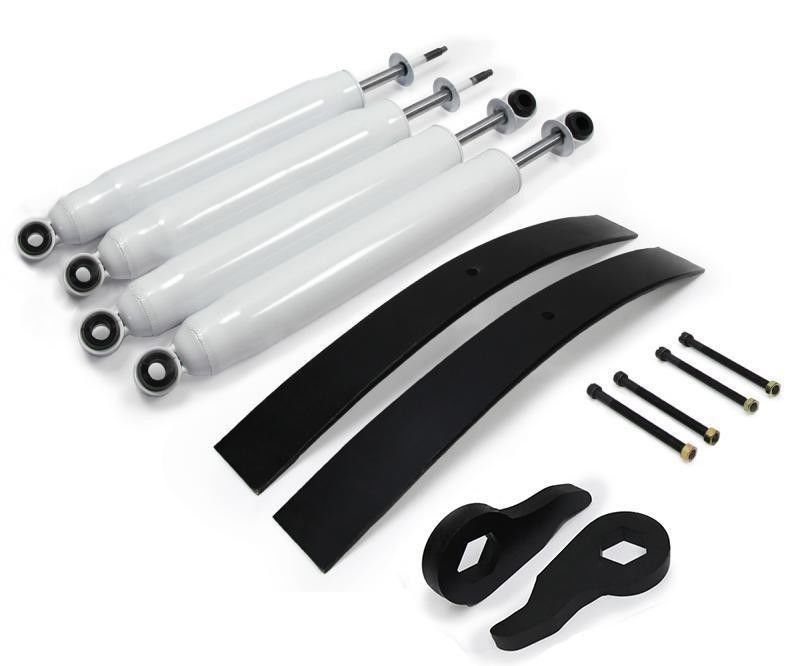 2001-2004 Ford Explorer Sport-Trac Steel 3" Blk Front + 2" Rear Lift ...