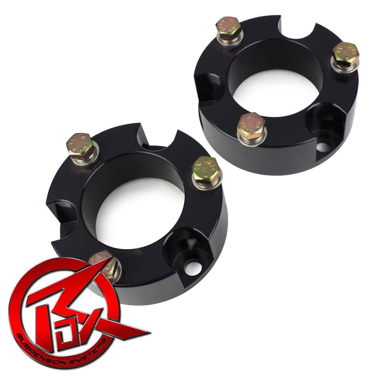 1996-2002 Toyota 4Runner 2.5" Front Leveling Lift Strut Spacers Kit 2WD 4WD