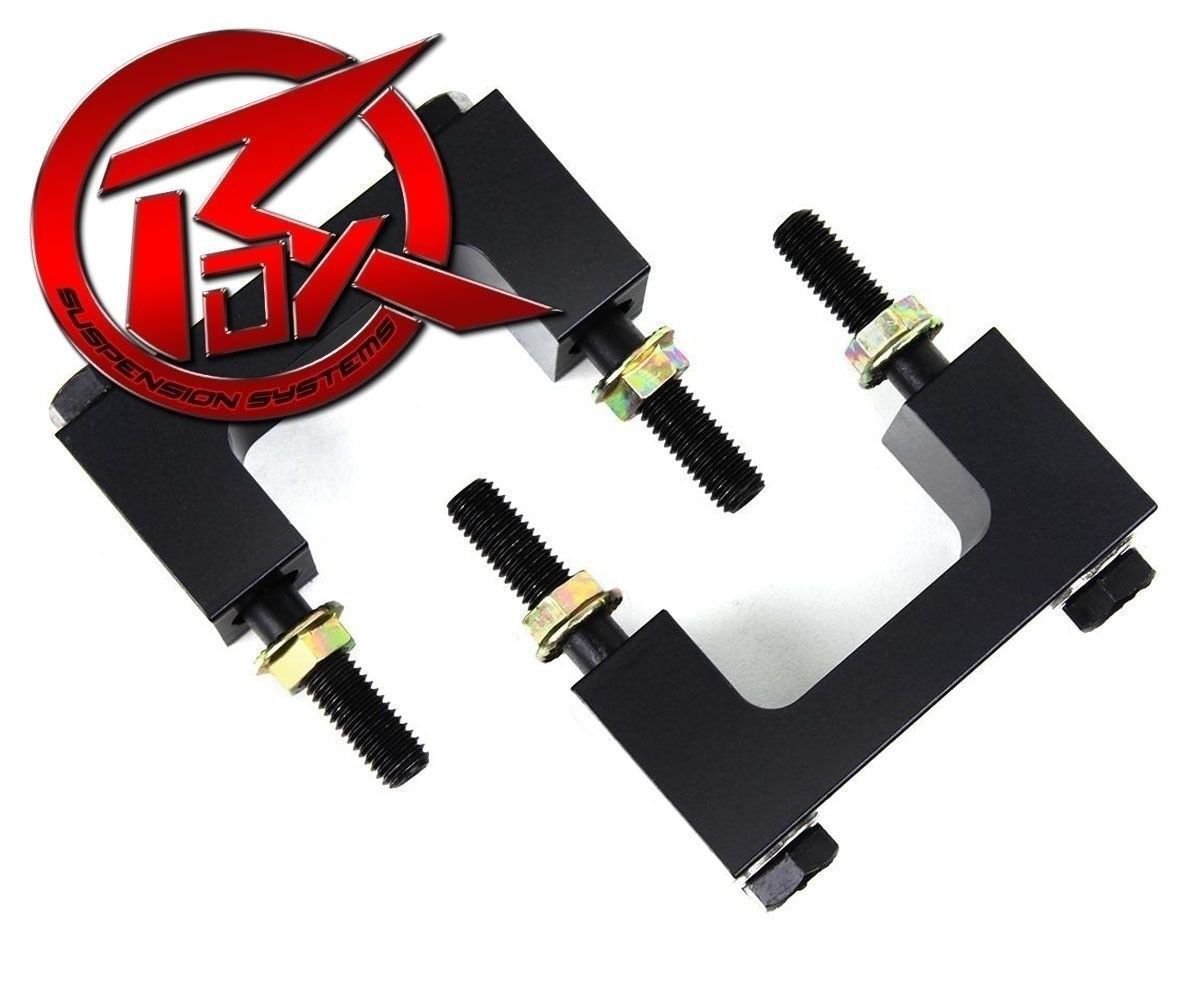 ROX 04-12 Chevy Colorado Rear Aluminum 1.5" Solid Shock Extenders 4X2 4X4
