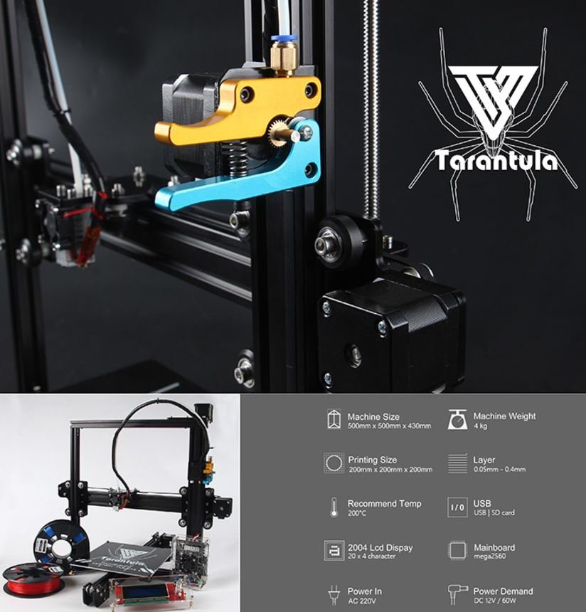 TEVO Tarantula 3D Printer *Shipped from Germany*