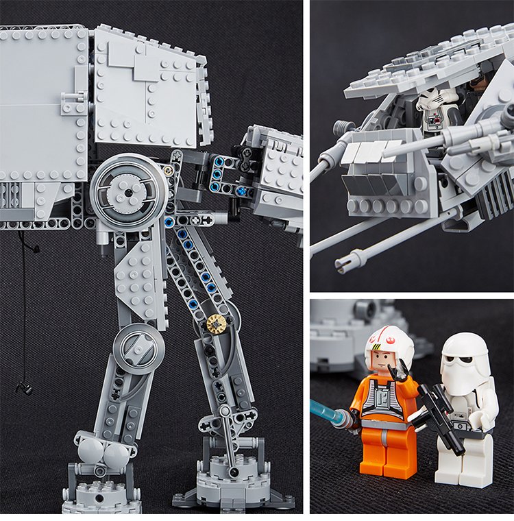 LEPIN 05050 Building Blocks Toys Motorised Walking AT-AT 10178 Building ...