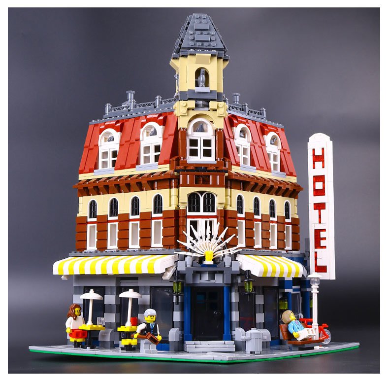 LEPIN 15002 Building Blocks Toys Cafe Corner Building Brick Sets