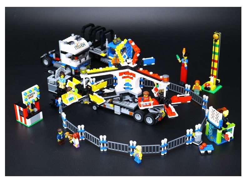 LEPIN 15014 Building Blocks Toys Fairground Mixer Building Brick Sets