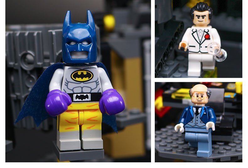 LEPIN 07052 Building Blocks Toys Batman Batcave Break In Building Brick ...