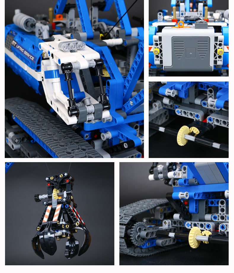 LEPIN 20010 Building Blocks Toys Technic Crawler Crane Building Brick Sets