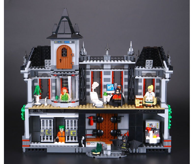 LEPIN 07044 Building Blocks Toys Batman Arkham Asylum Breakout Building Brick Sets
