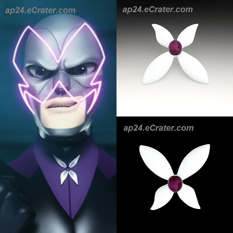 NEW Hawk MOTH BROOCH Pin Butterfly Pendant Le Papillon Animation Anime ...