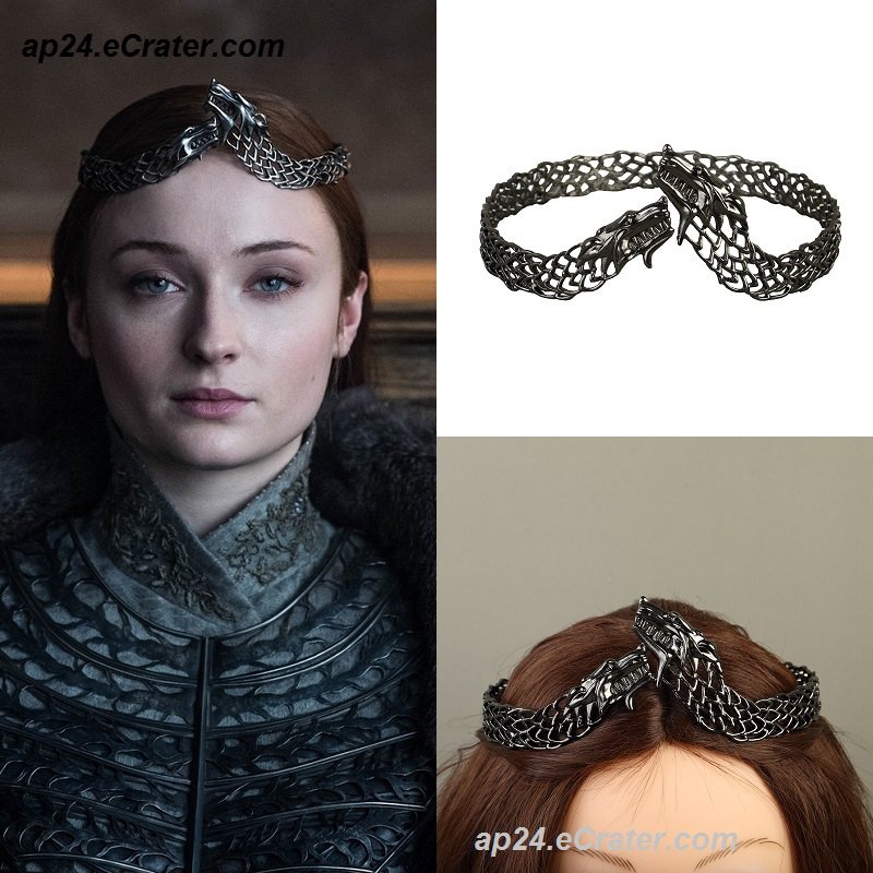 New Game of Thrones Sansa Stark Crown Tiara Headbands Halloween Props ...