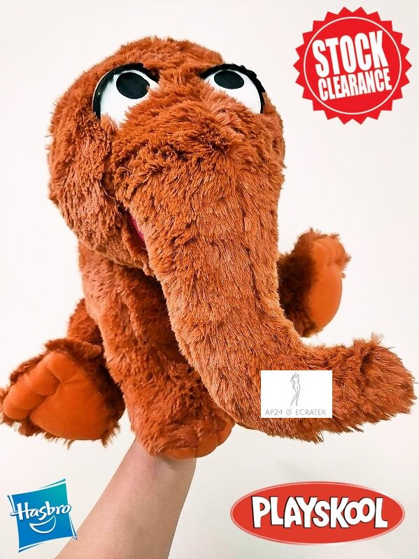 Hasbro Playskool Sesame Street SNUFFLEUPAGUS Plush Toy Snuffy Soft ...