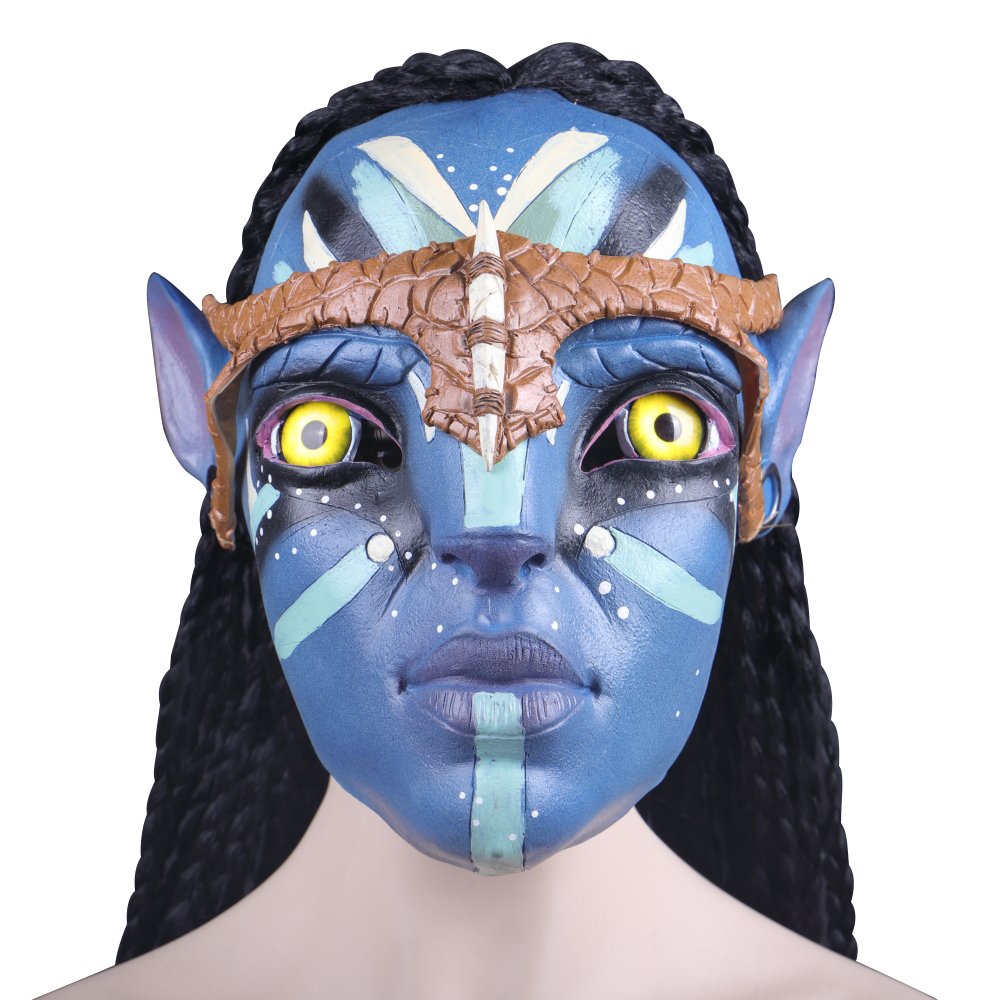 Avatar 2 The Way of Water Neytiri Mask Halloween Party Prop Cosplay Gift