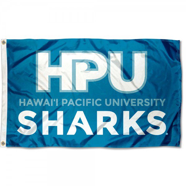 Hawaii Pacific University HPU Logo Flag 3x5ft
