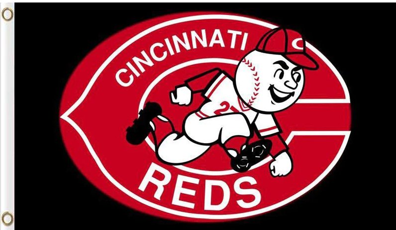Cincinnati Reds Club Flag 3x5ft