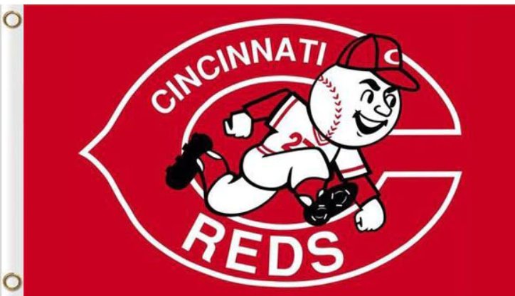 Cincinnati Reds Club Flag 3x5ft