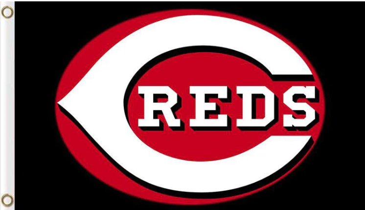 Cincinnati Reds Club Flag 3x5ft