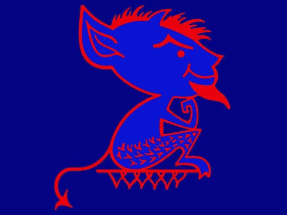 DePaul Blue Demons Hand Flag 3x5ft