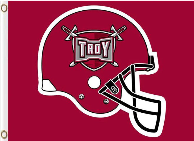 Troy Trojans Sports Team Flag 3x5ft