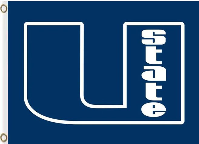 Utah State Aggies Sports Team Flag 3x5ft