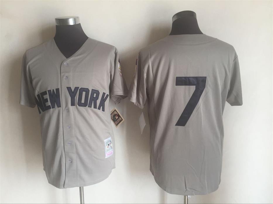 New York Yankees 7 Mickey Mantle Baseball Jerseys