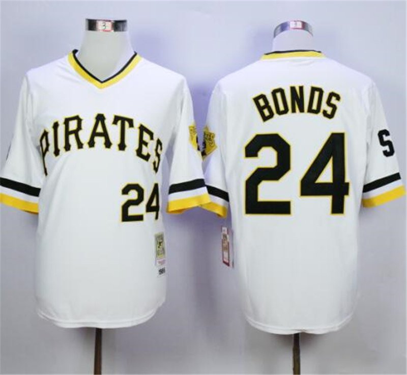 Pittsburgh Pirates 24 Barry Bonds Baseball Jerseys