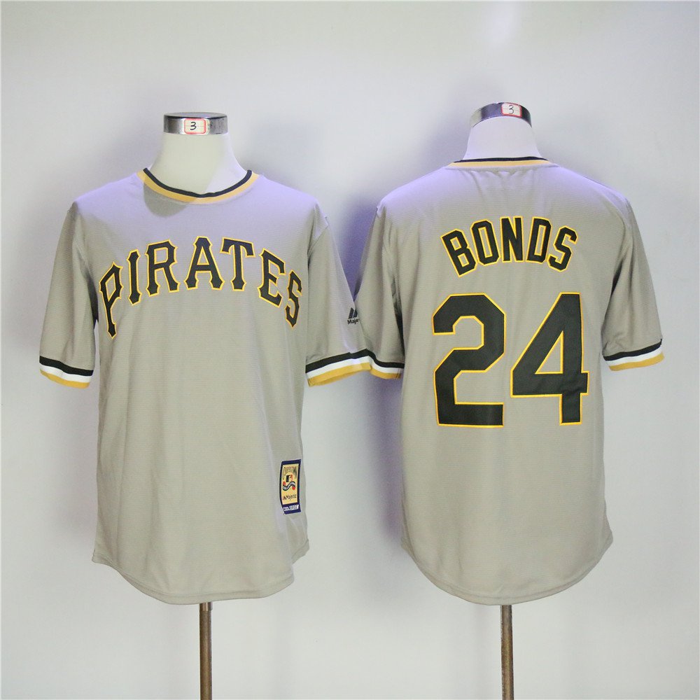Pittsburgh Pirates 24 Barry Bonds Baseball Jerseys