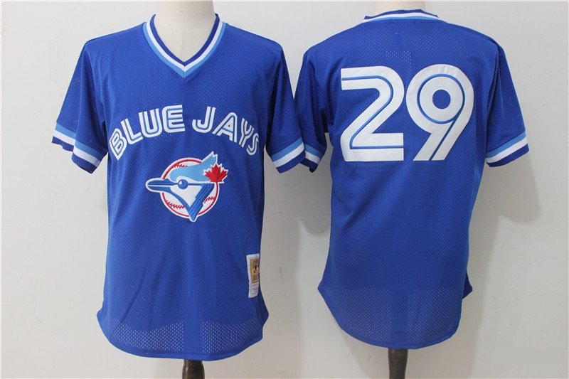 Toronto Blue Jays 29 Joe Carter Baseball Jerseys-8