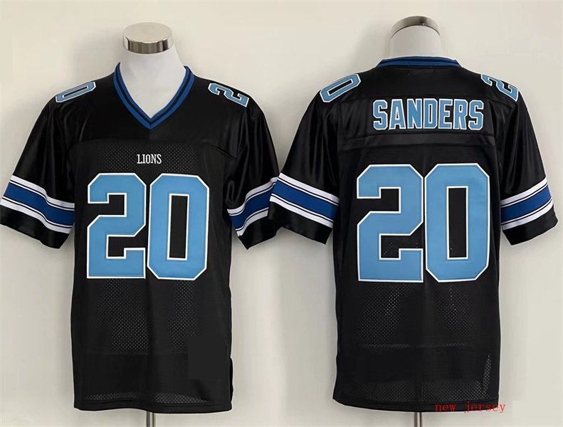 Detriot Lions 20 Barry Sanders Football Jerseys