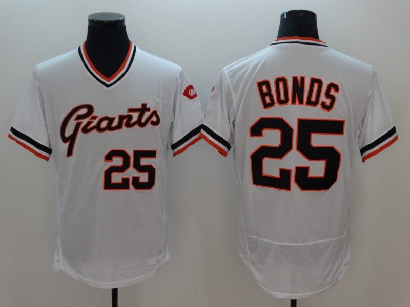 San Francisco Giants 25 Barry Bonds Baseball Jerseys