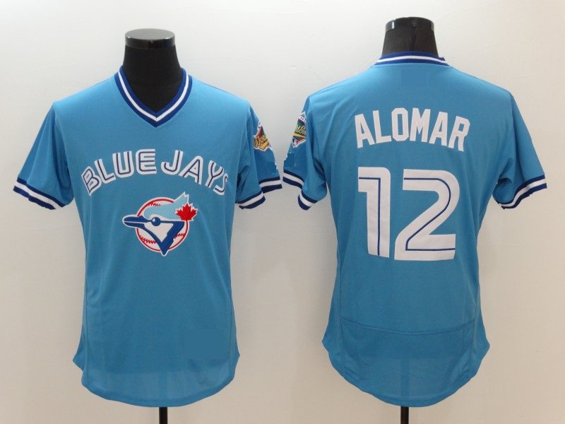 Toronto Blue Jays 12 Roberto Alomar Baseball Jerseys