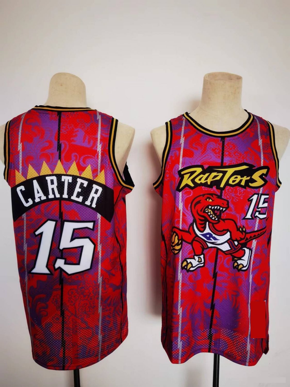 Toronto Raptors 15 Vince Carter Basketball Jerseys
