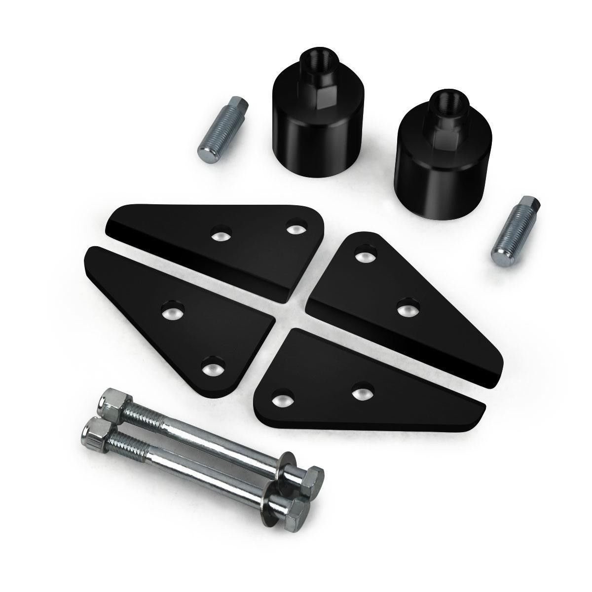 SDT 2005-2008 Polaris Ranger Crew 700 4x4 2" Full Front Rear Black Lift ...