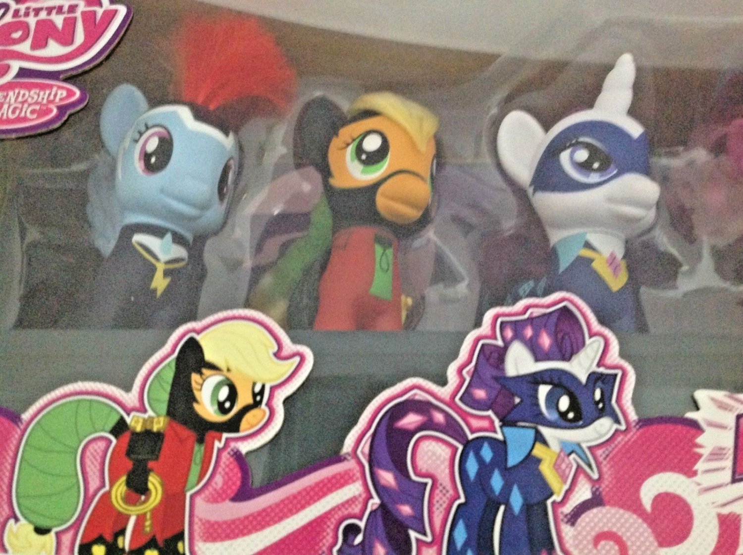 My Little Pony Exclusive 6" POWER PONIES Set Of 6 Full Set of Mane Six ...