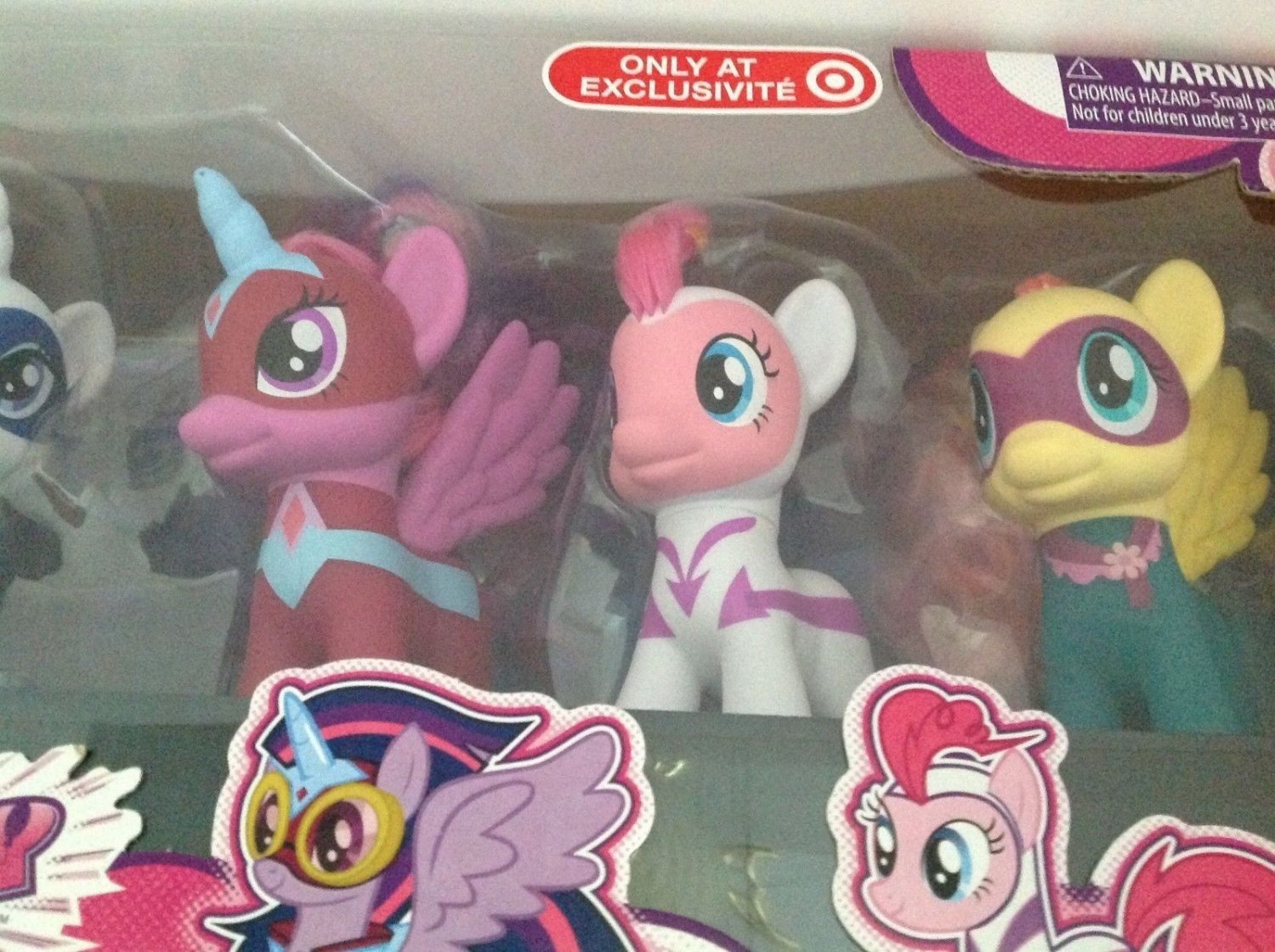 My Little Pony Exclusive 6" POWER PONIES Set Of 6 Full Set of Mane Six ...