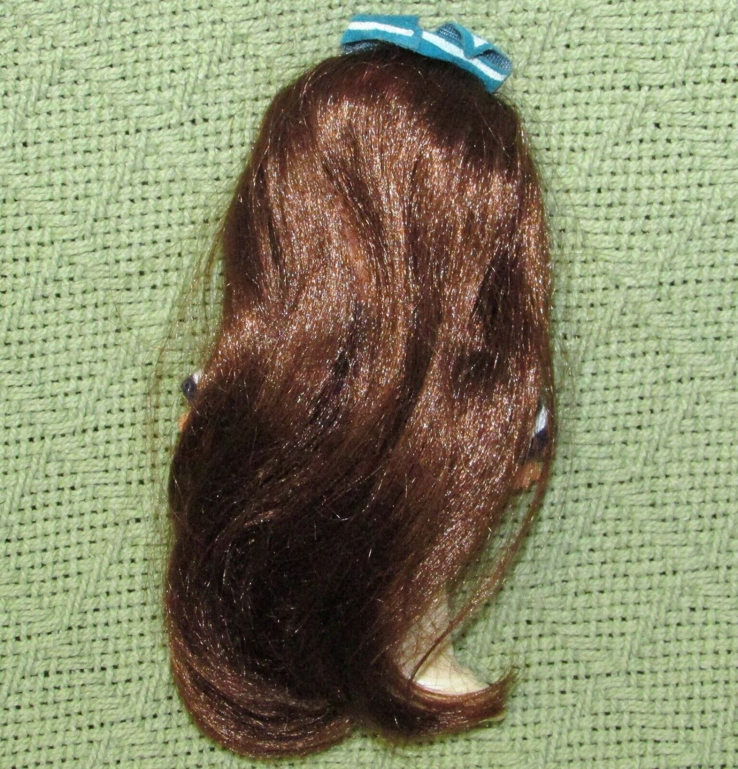 VINTAGE NANCY FLATSY DOLL WITH FRAME IDEAL 1960s HONG KONG BROWN HAIR ...