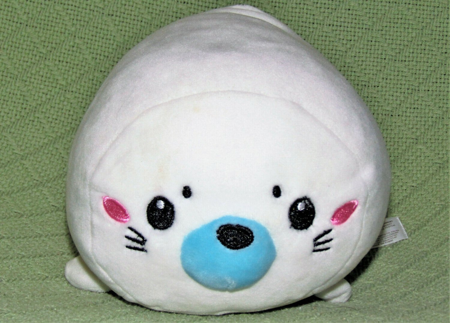 FIESTA LIL HUGGY SIMON BABY HARP SEAL PLUSH STUFFED 8" ANIMAL SOFT ...