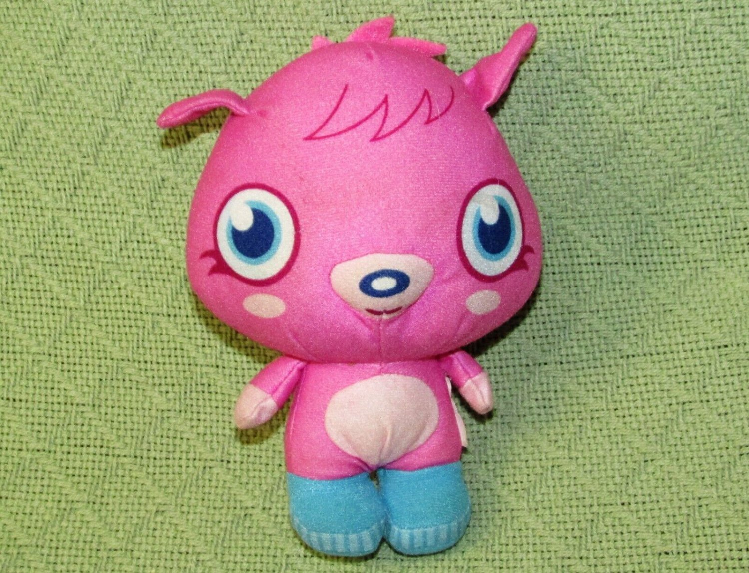 MOSHI MONSTERS 7" POPPET PLUSH STUFFED ANIMAL SPIN MASTER PINK ...