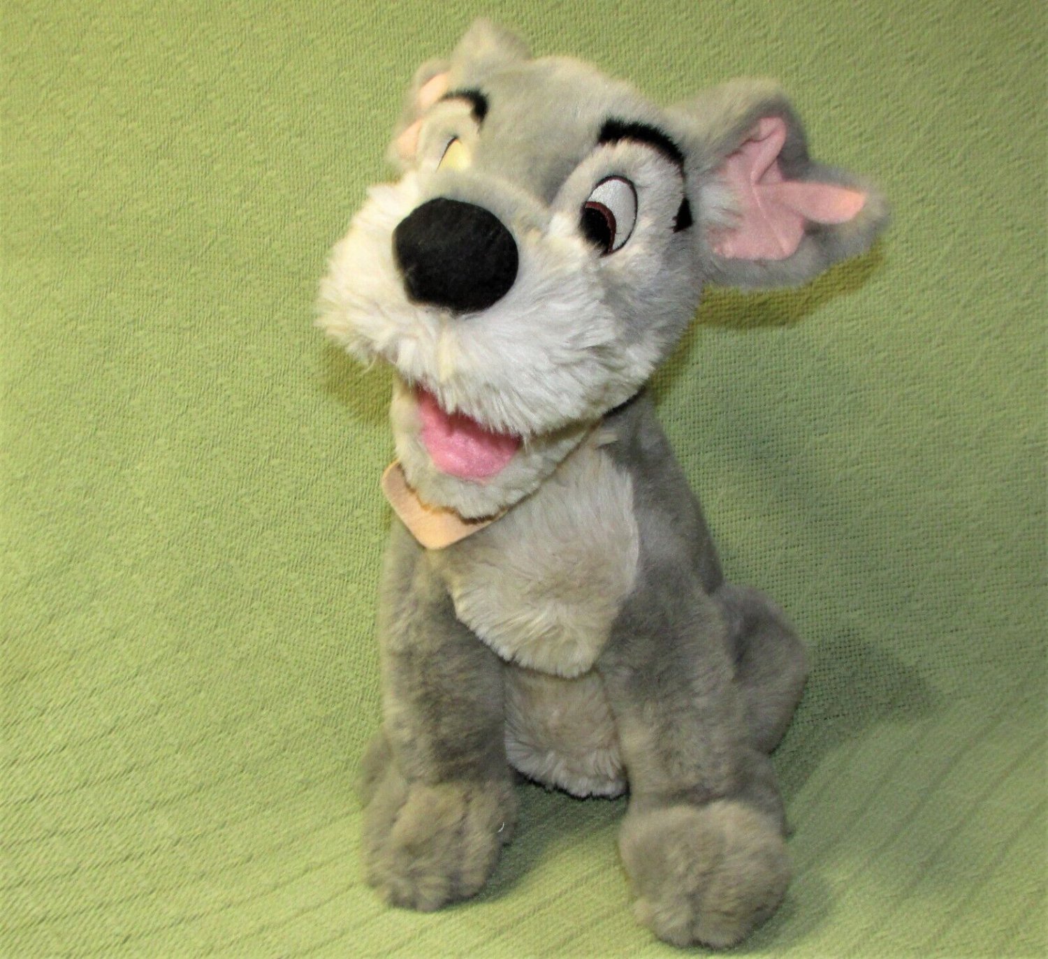 SCAMP LADY AND THE TRAMP TALKING PLUSH 14" DOG STUFFED ANIMAL TOY WORKS ...