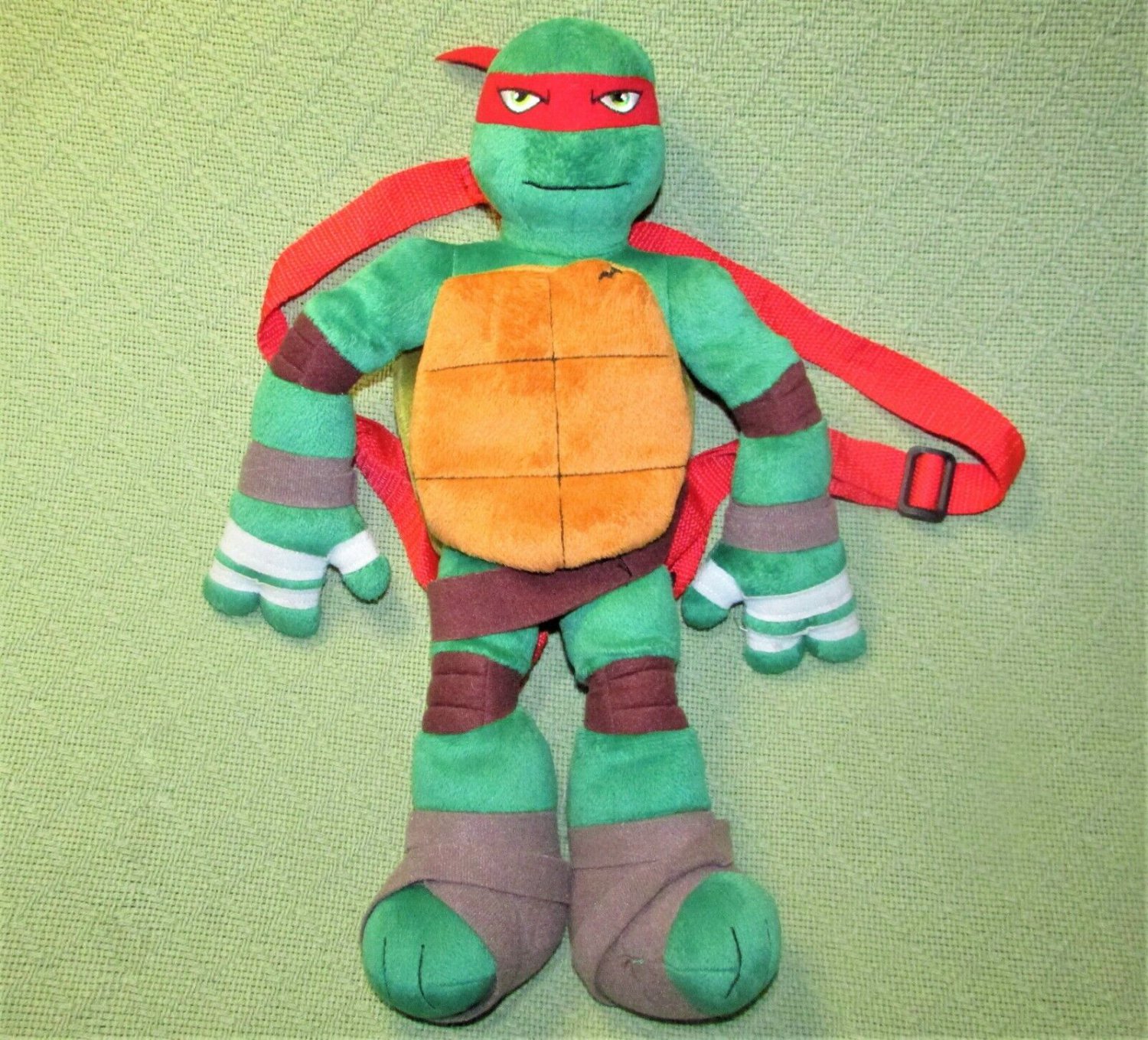 16" RAPHAEL TEENAGE MUTANT NINJA TURTLES PLUSH BACKPACK NICKELODEON ...