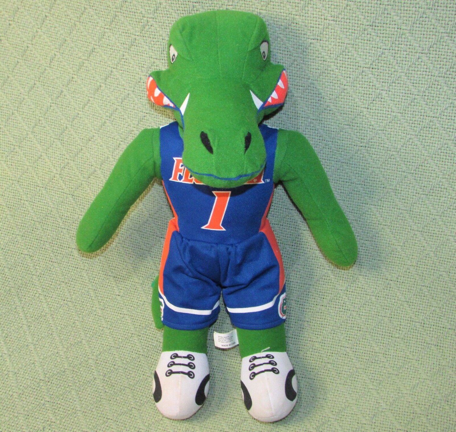 FLORIDA GATORS MASCOT 16" BASKETBALL PLUSH STUFFED SPORTS ANIMAL TOY #1 ...